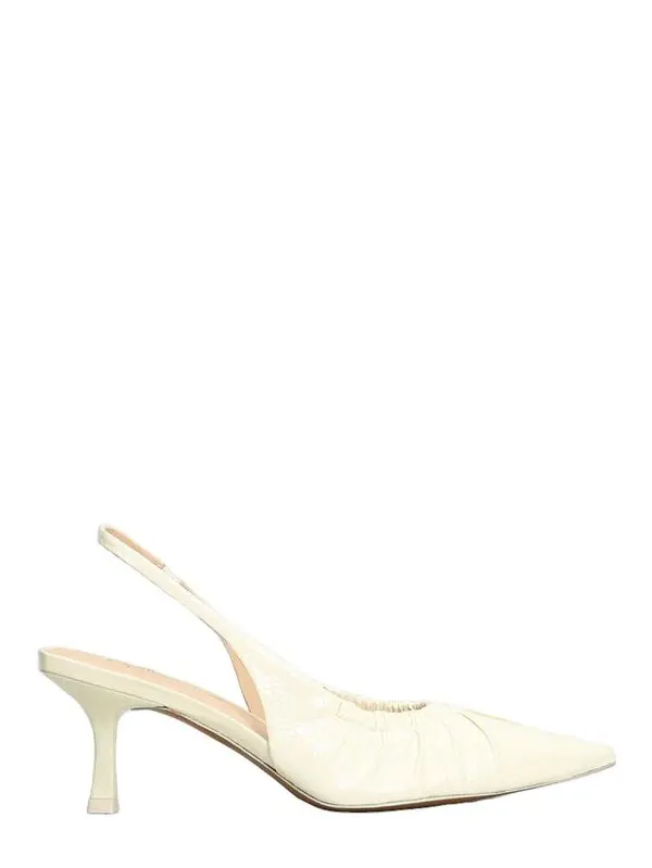 GUILHERMINA Leather Pumps - White