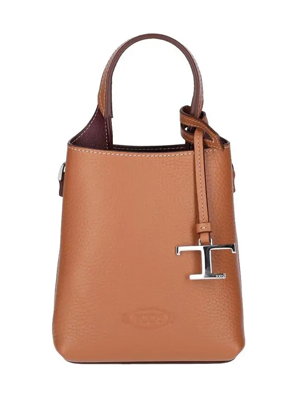 TOD'S Bag Leather Handbag - Brown