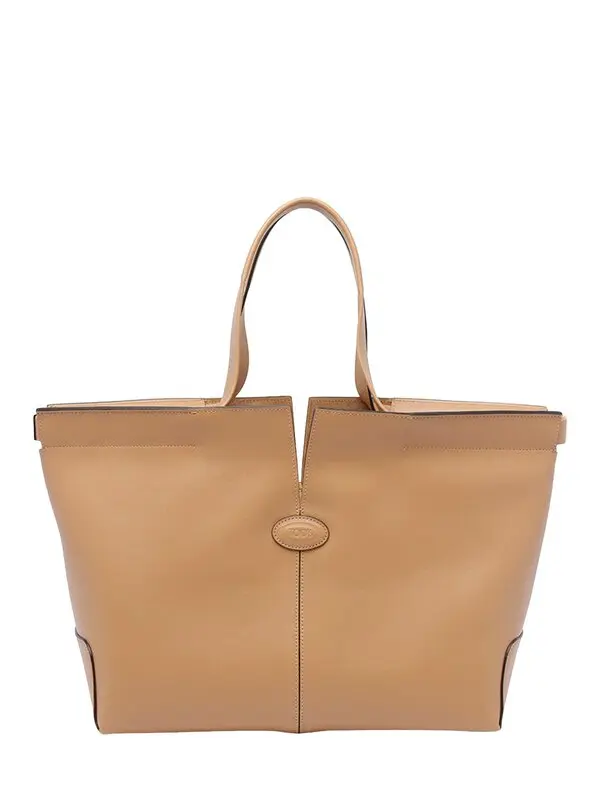TOD'S Di Bag Folio Small Medium - Beige