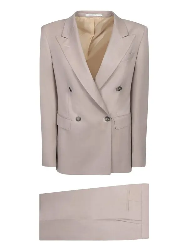 Tagliatore Double-breasted Jacket - Beige