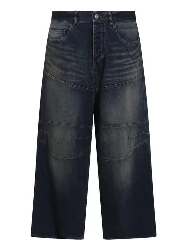 Balenciaga Cotton Jeans - Blue