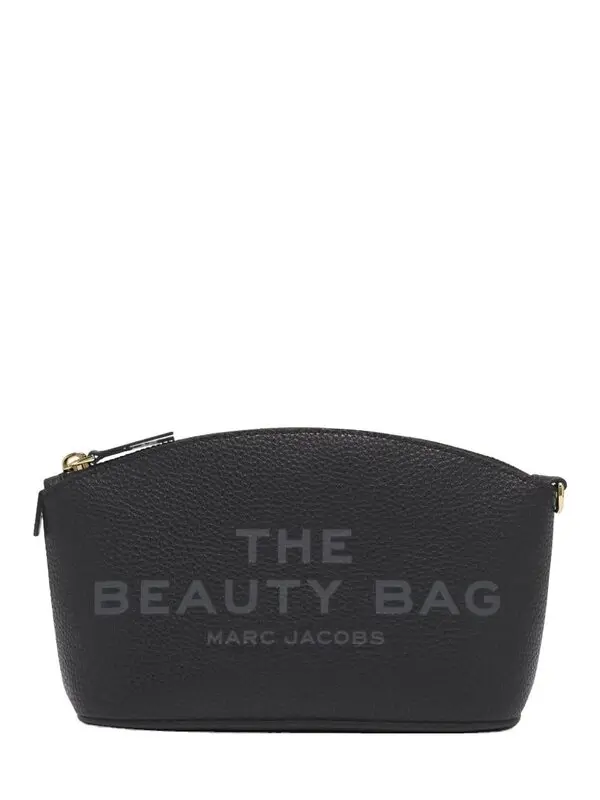 Marc Jacobs Pebbled Leather Wristlet - Black