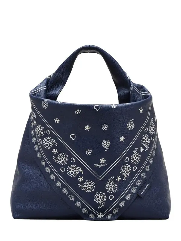 Marc Jacobs Shoulder Bag With Bandana Print - Blue