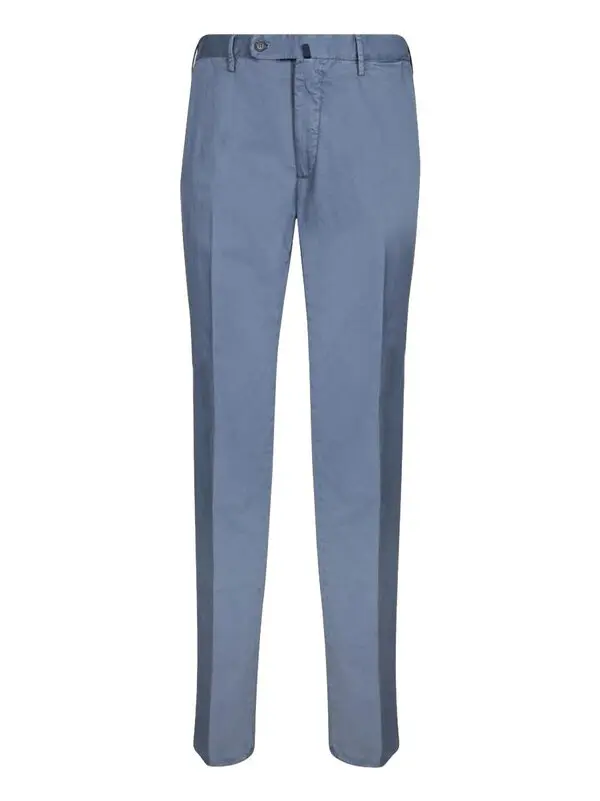 Incotex Regular Fit Chinolino Trousers - Blue