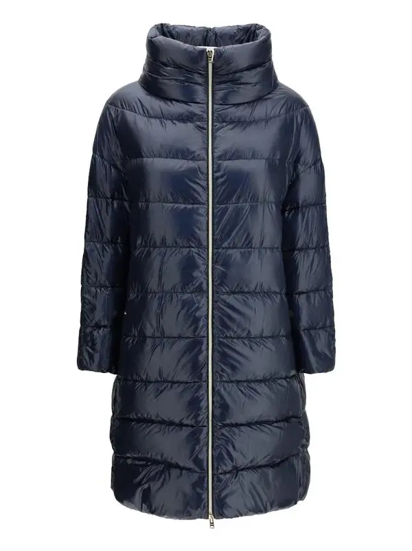 Herno Midi Down Jacket - Blue