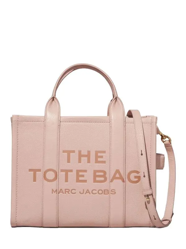 Marc Jacobs Leather Tote Bag - Pink