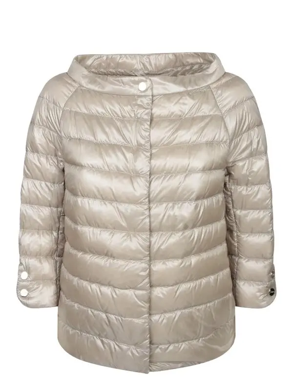 Herno Quilted Down Jacket - Beige