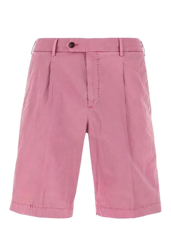PT TORINO Cotton Bermuda Shorts - Pink