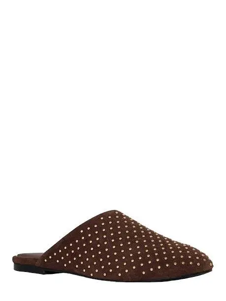 Rebecca Minkoff Studded Mule - Brunette