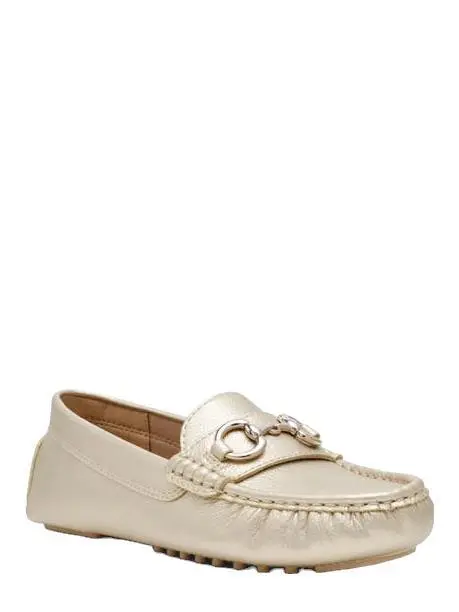Anne Klein Chrystie Bit Loafer - Platinum