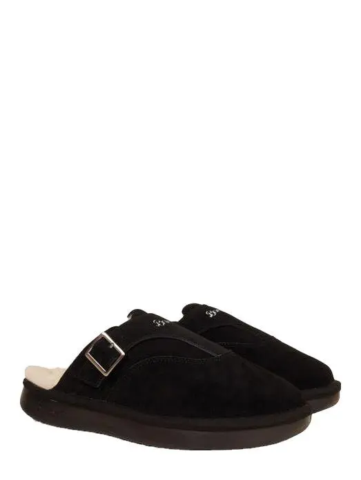 BRUNCH Gender Inclusive Amour Genuine Shearling Slipper - Black