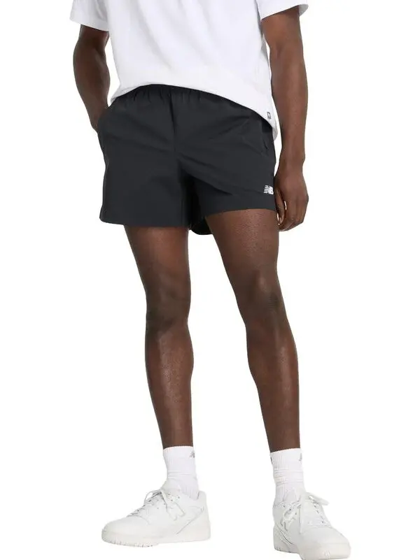 NEW BALANCE Athletics Woven Stretch Nylon Shorts - Black