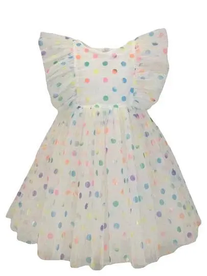 LOLA + THE BOYS Confetti Tulle Dress - Pink