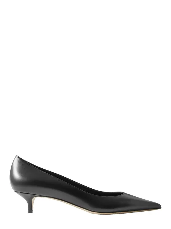 JIMMY CHOO Amelia 30 Leather Pumps - Black