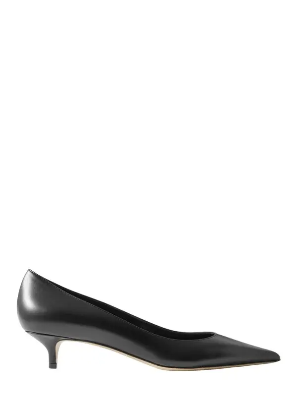 JIMMY CHOO Amelia 30 Leather Pumps - Black