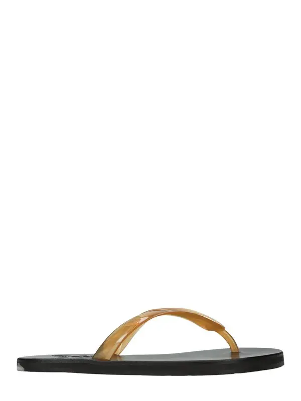 ANCIENT GREEK SANDALS Saionara Jelly Flip-flops - Brown