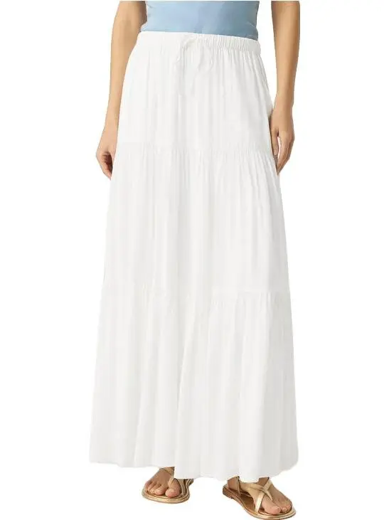 Splendid Melanie Full-length Maxi Skirt - White