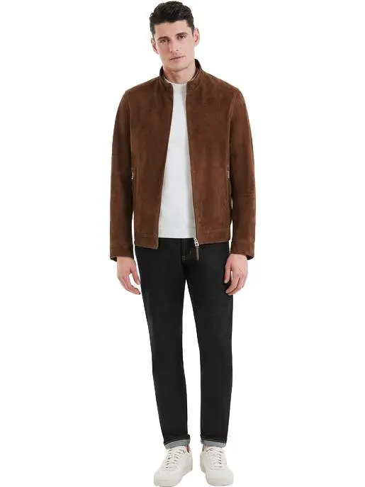 Rudsak Classic Suede Jacket - Brown