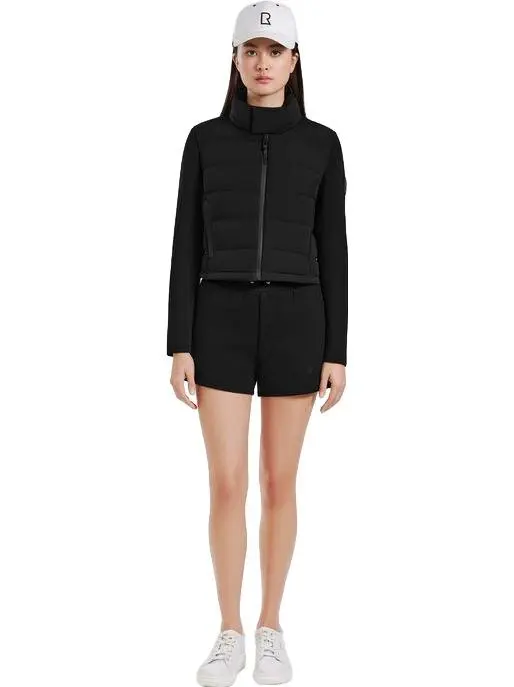 Rudsak Ausha Cropped Down Jacket - Black