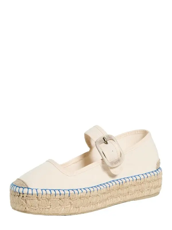 Free People Surfside Mary Janes 2.0 - Natural