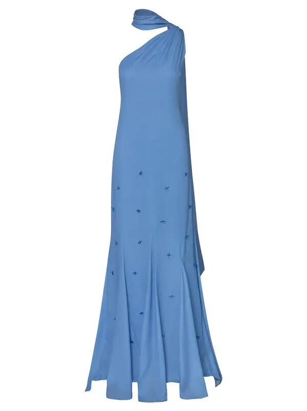 BAOBAB Ari Embellished Maxi Dress - Blue