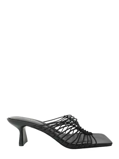 BELLE & BLOOM Strappy High Heel - Black