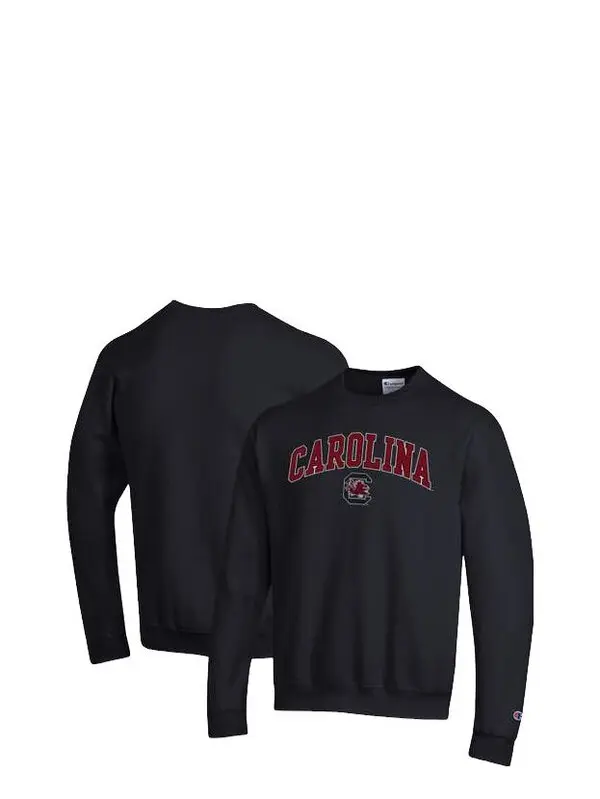 Champion South Carolina Gamecocks Arch Over Logo Pullover Sweatshirt - Black