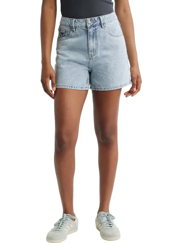 Rip Curl Tabby Denim Shorts - Vintage Blue