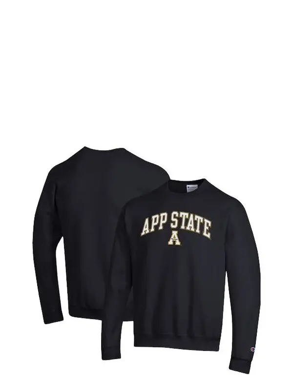 Champion Appalachian State Mountaineers Arch Logo Pullover Sweatshirt - Black