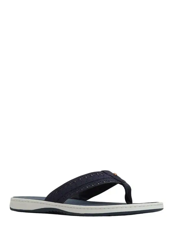 Sperry Seafish 3 Perforated Flip Flop - Navy