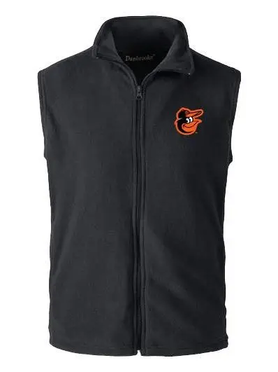 DUNBROOKE Baltimore Orioles Full-zip Vest - Black