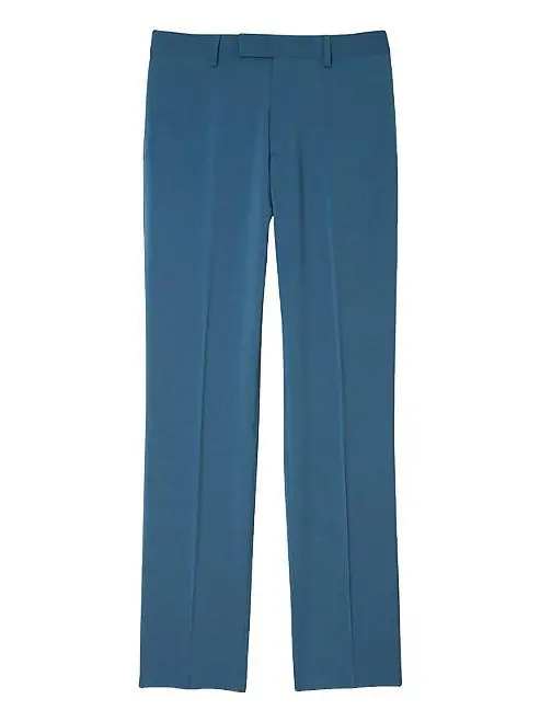 Sandro Regular-fit Wool Trousers - Bleus