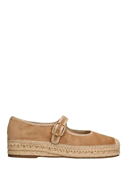Sam Edelman Mackie Espadrille-sole Ballet Flats - Tan