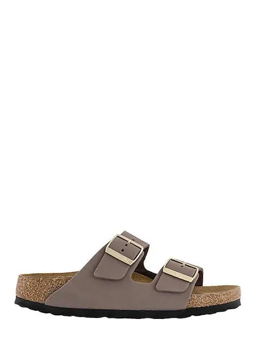 BIRKENSTOCK Arizona Two-strap Suede Sandals - Faded Purple Nubuck