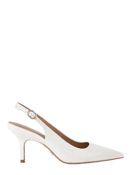 Carvela Spirit Faux-leather Courts - White