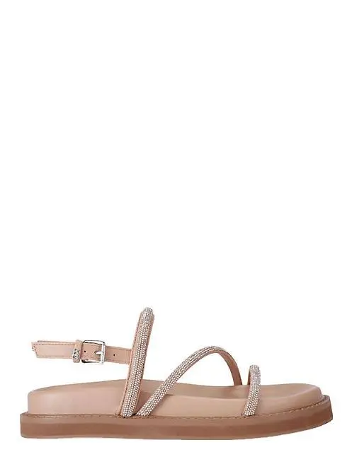 Kurt Geiger Savanna Faux-leather Sandals - Blush