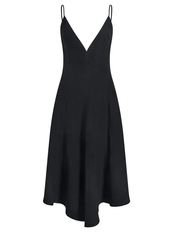 Proenza Schouler Elaine Midi Dress - Black