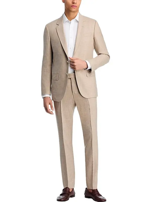 BOSS X David Beckham Timeless Suit - Open Beige