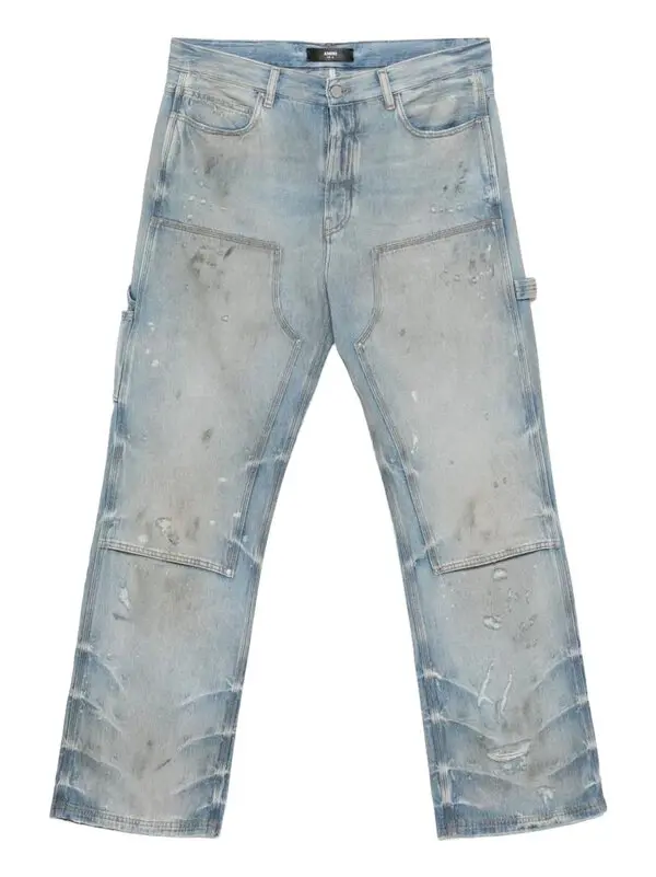 Amiri Straight-leg Jeans - Blue