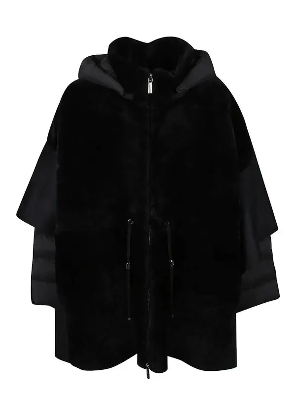 MOORER Raja-mcw Cape - Black