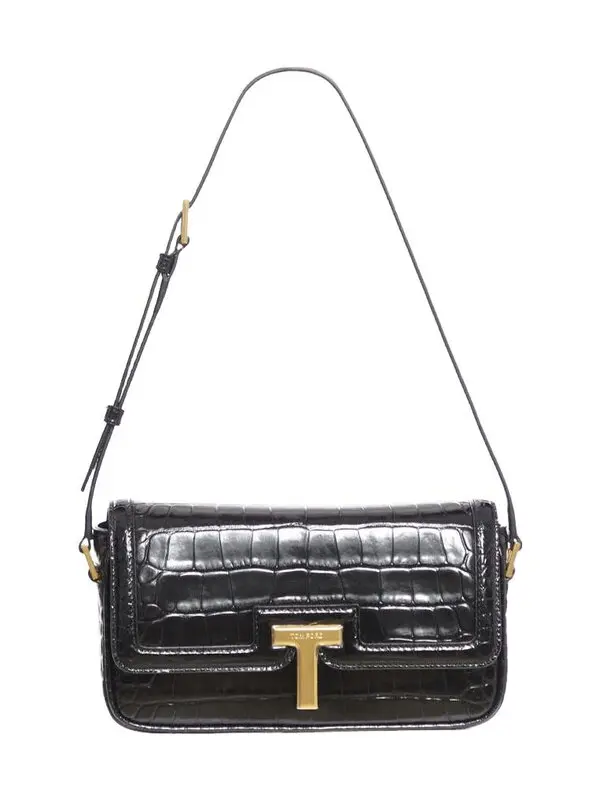 TOM FORD Traveller Crossbody Bag - Black