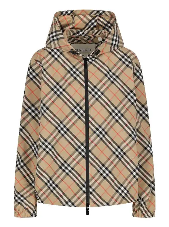 Burberry Salcombe Jacket - Sand Ip Check