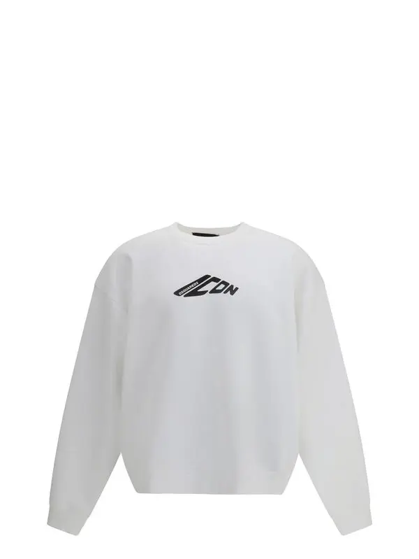 Dsquared2 Cotton Sweatshirt - White