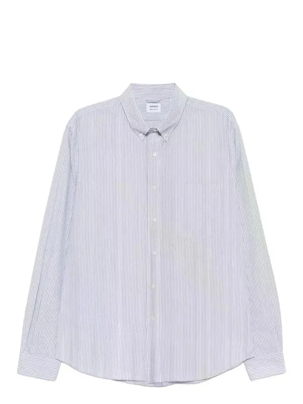 Aspesi Striped Shirt - Blue