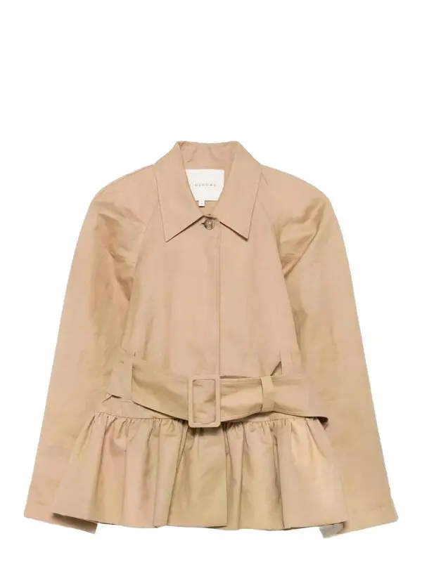 LIBEROWE Peplum Jacket - Neutrals