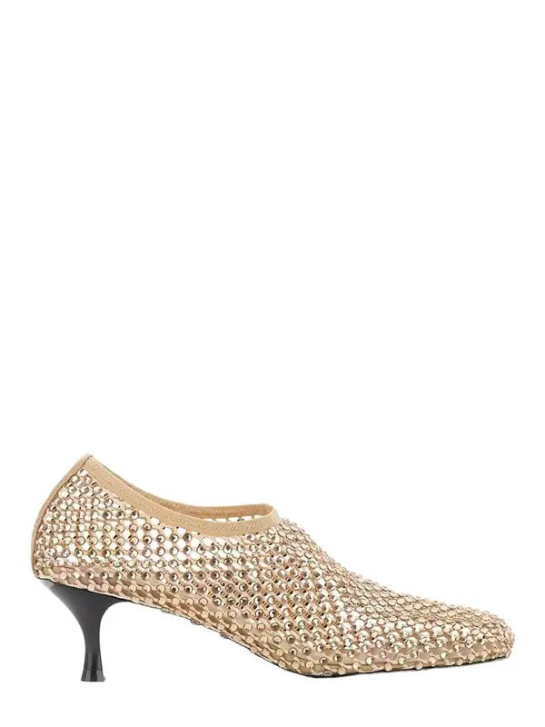 STRATEGIA SHOES Rhinestone-embellished Pumps - Gold