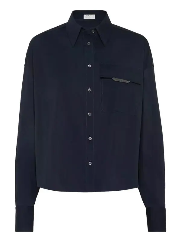 Brunello Cucinelli Button-down Shirt - Blue