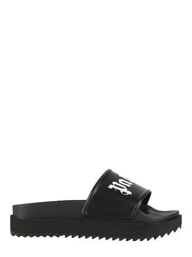 Palm Angels Slides - Black