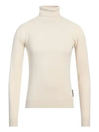 RICHMOND X Turtleneck Knit Top - Off White