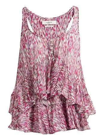 Isabel Marant Crepe Top - Pink